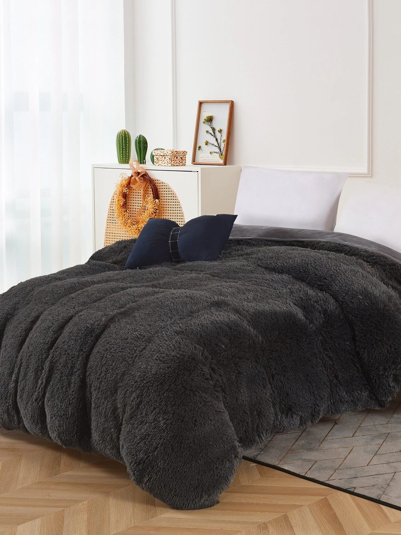 Super Warm Teddy Bear Fleece Thermal Quilt Doona Duvet Cover Set – Aus ...